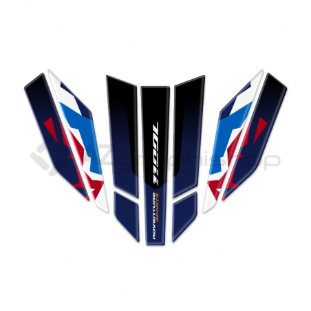 Front Fender Stickers ATAS CRF1100 2024 for Honda Africa Twin CRF