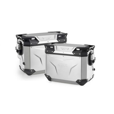 Givi Trekker Outback Evo Smart 40/44L Motorcycle Side Cases for Honda ...